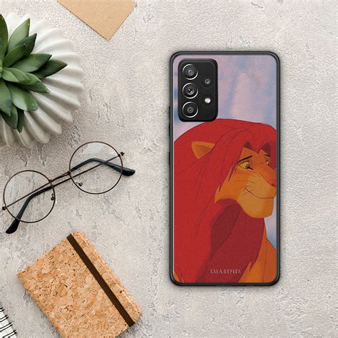 Θήκη Samsung Galaxy A52 A52s A52 5g Back Cover με Σχέδιο Lion Love
