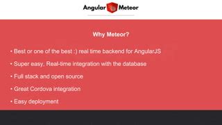 Meteor Angular PPT