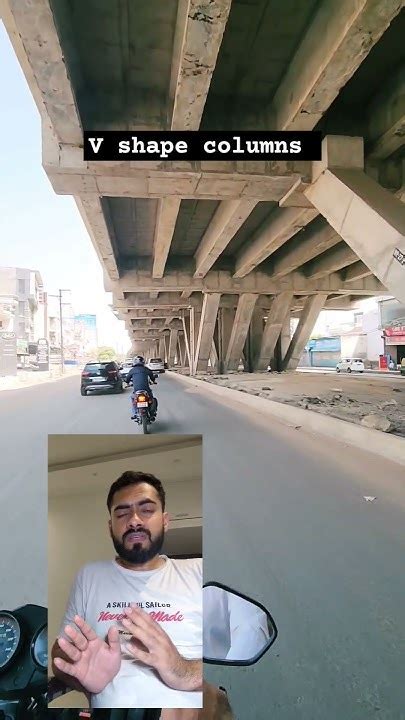 V Shape Columns Civilengineer Civilengineering