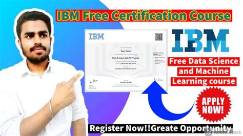 FREE IBM Certification Course Data Science AI ML Free Learning Certificate 2021 Course And