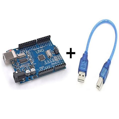 Module arduino UNO R3 chip dán ch340 board phát triển Arduino Uno R3 SMD Tặng kèm Káp USB