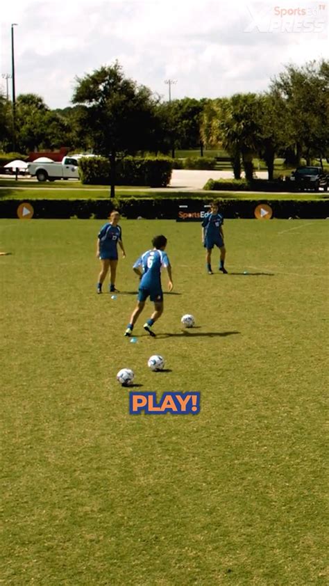 Soccer drill to improve first touch passing balance and coordination ...