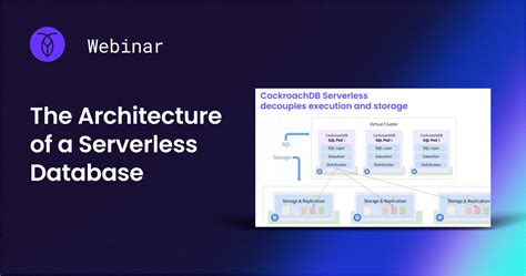 the architecture of a serverless database