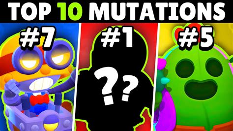 The TOP BEST Mutations In Brawl Stars YouTube