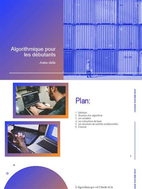 Algorithmique Pour Les Débutants Asma Chihi Pdf Structure De Contrôle Informatique