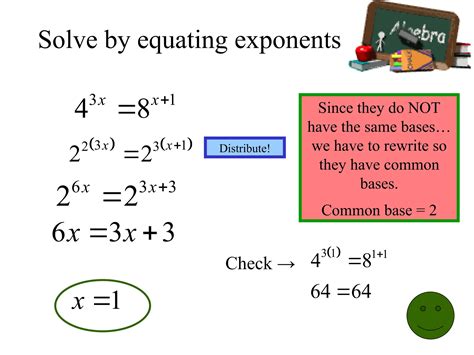 Solving Exponential Equations Ppt 3 Pptx