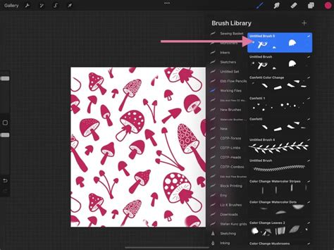 How To Make A Seamless Pattern Brush In Procreate Part