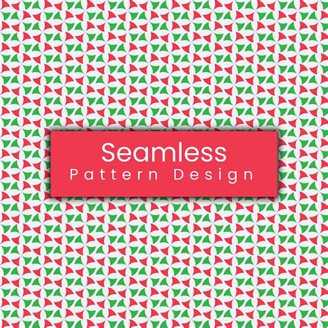 Premium Vector Modern Decorative Seamless Pattern Design Template