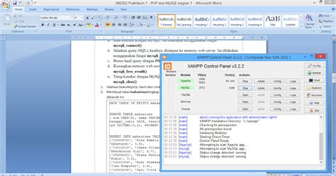 Tutorial Php Mysql Koneksi Mysql Membuat Database Dan Tabel ~ Cah Programmer