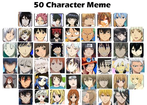 Memes Anime Character