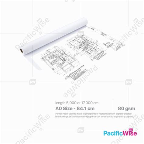 Plotter Paper A Size
