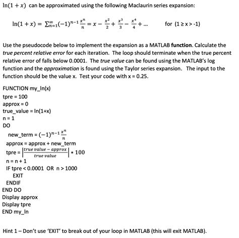 solved in 1x can be approximated using the following
