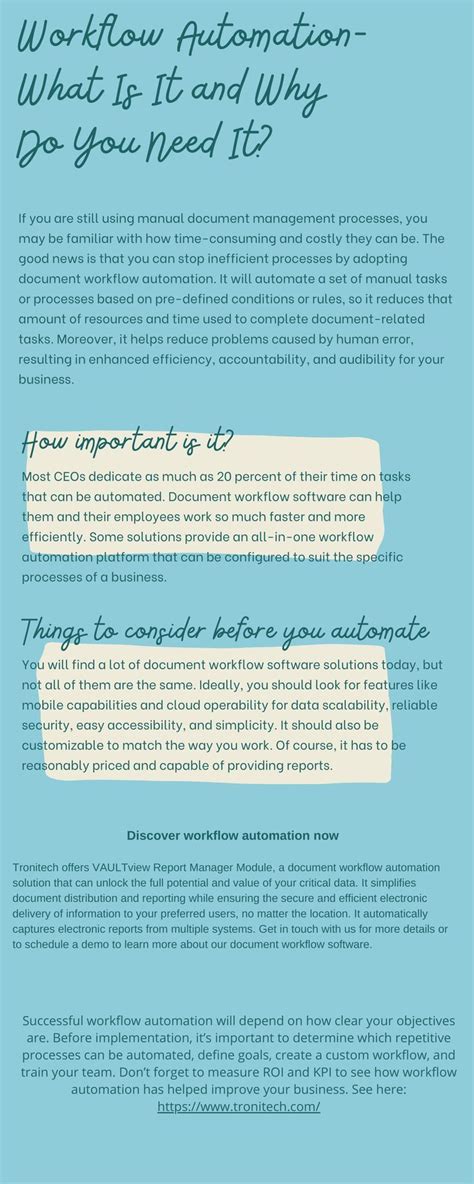 Workflow Automation What Is It And Why Do You Need It Automation