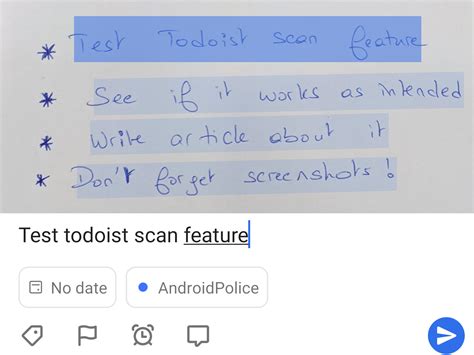 Todoist Experiments With Hand Written Task List Scanning Adds Auto Dark Theme Switching