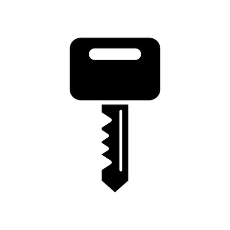 Premium Vector Key Icon Vector Design Template In White Background