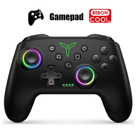 Wireless RGB Switch Controller For Nintendo Switch OLED Lite Android IOS PC With Programmable