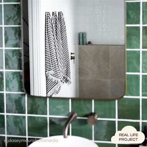 Rectangular Mirror Antique Brass Tilecloud