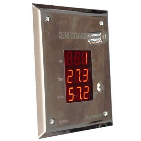 Ce Marked Clean Room Temperature Humidity Differential Pressure Monitor At ₹ 14600 Piece