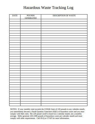 FREE 19 Tracking Log Templates In PDF MS Word Google Docs Pages