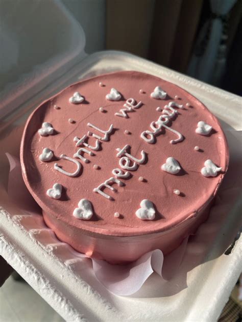 Goodbye Cake Farewell Cake