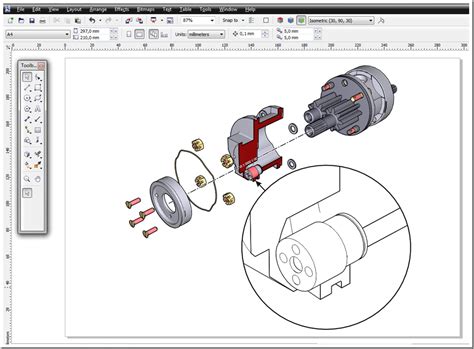 Создание технической иллюстрации при помощи Corel Designer Technical Suite X