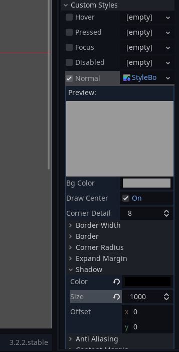 Styleboxflat Shadows Can Exit Editor Preview · Issue 41657