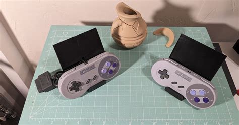 Snes Controller Display Shelf By Masterhman Download Free Stl Model