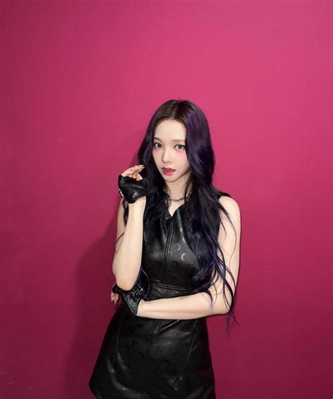 에스파 카리나 헤어스타일 앞머리 있는 포니테일 And 긴머리 네이버 블로그