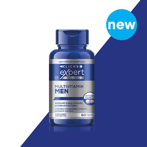 Clicks New Clicks Expert Multivitamin For Men Is Facebook