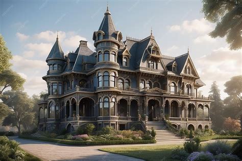 Premium Photo Historical Victorian Mansion