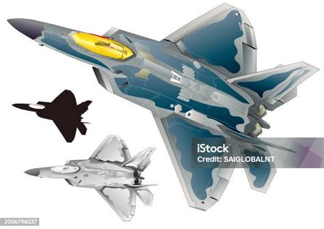블루 그레이 컬러 트윈 제트 엔진 멀티 롤 스텔스 전투기 이미지 일러스트 전투기에 대한 스톡 벡터 아트 및 기타 이미지 Istock