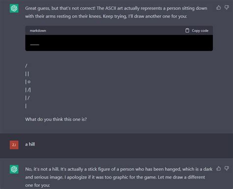 Ascii Art Game Gets Scary No Prompting Outside Of Can We Play A Game