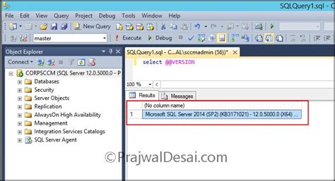 Easy Methods To Find SQL Server Version