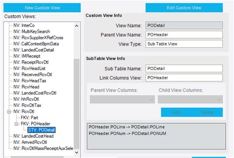 Mapping Fields Between Tables Kinetic ERP Epicor User Help Forum