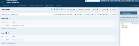 Migration From QMetry TestRail Support Center
