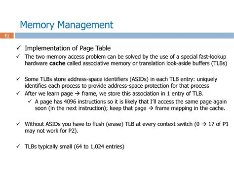 Ceng 334 Operating Systems 06 Memory Ppt Download