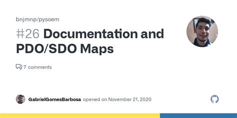 Documentation And PDO SDO Maps Issue Bnjmnp Pysoem GitHub