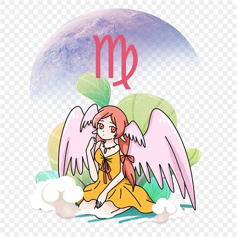 별자리 일러스트 만화 컬렉션 양자리 토러스 쌍둥이 자리 일러스트 레오 염소 자리 Png 일러스트 및 Psd 이미지 무료 다운로드 Pngtree