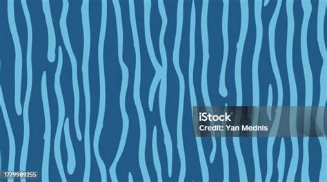 물결 무늬 손으로 그린 액체 모양 구성 많은 선이 있는 줄무늬 질감입니다 지형도 벡터 일러스트 레이 션입니다 원활한 가능성에 대한 스톡 벡터 아트 및 기타 이미지 Istock