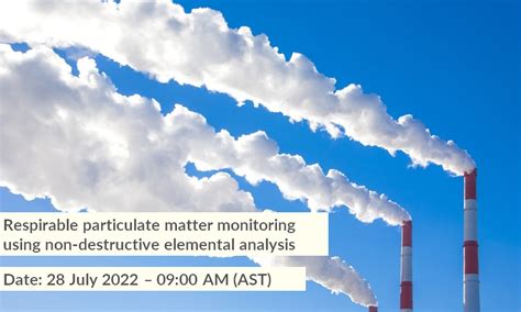 Respirable Particulate Matter Monitoring Using Non Destructive Elemental Analysis Prolab Systems