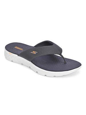 Buy Skechers Men Grey On The Go 400 Casual Flip Flops Us 12 Online