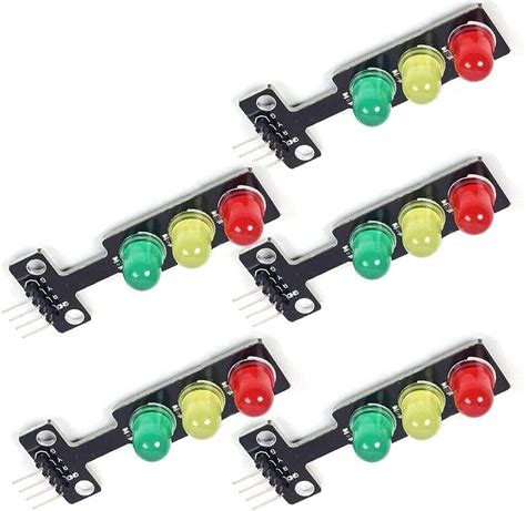 Electronikz Adeept 10pcs Mini Traffic Light Led Module Review Review