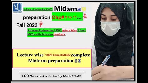 Cs605 Lecture Wisechp 9 T0 11solved Mcqs Reference With Handouts