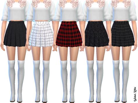 Wicked Kittie S Kawaii Pleated Skirts Mesh Needed Sims 4 Cc Custom