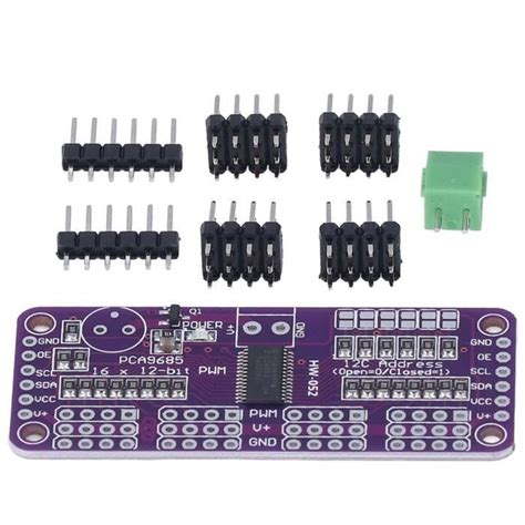 zjchao pilote de moteur servo pilote de servomoteur pwm contrôle carte