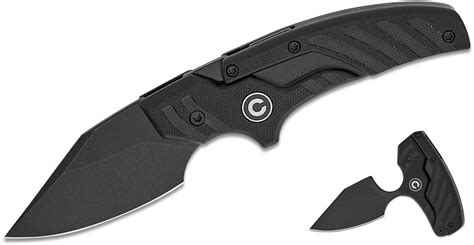 Civivi Knives Typhoeus Folding Push Dagger Fixed Blade Knife 227 Civivi Knives Typhoeus Folding Push Dagger Fixed Blade Knife 227