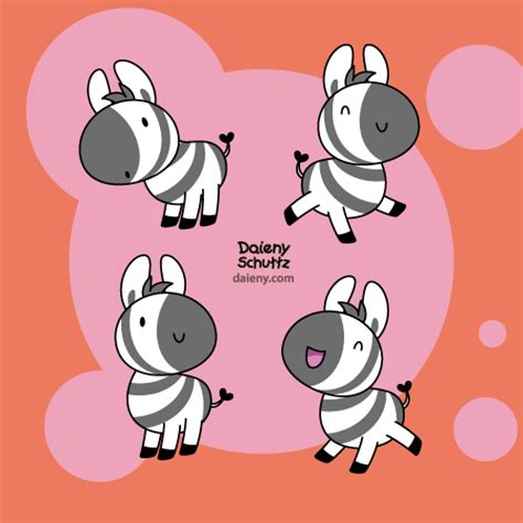 Chibi Zebra By Daieny On Deviantart