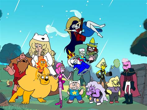 Steven Universe And Adventure Time
