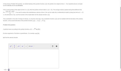 Solved In The Previous Problem Set Question We Started Chegg