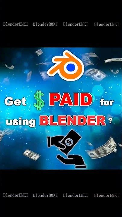 Make Money Using Blender 😱😱 Shorts Blender Blendertutorial Youtube